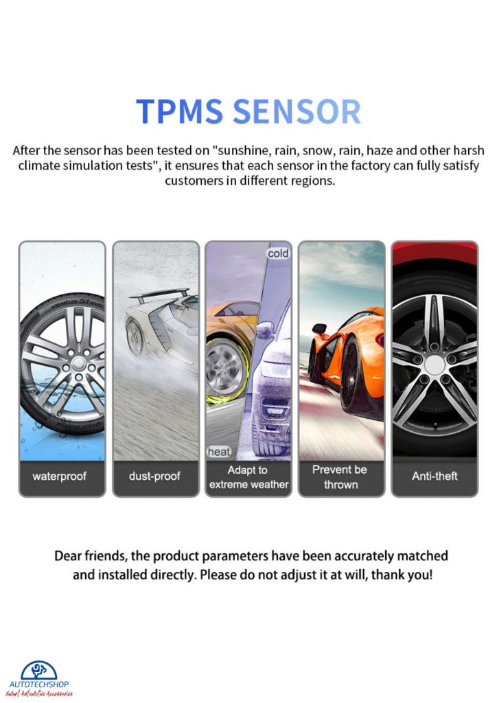 AutoSense Toyota Specific 4 Sensor Internal TPMS Kit - AutoTechShop