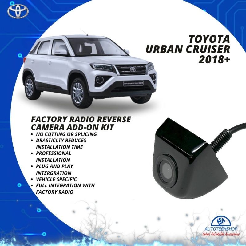 AutoVision Toyota Urban Cruiser 2018+ Reverse Camera Add-On Kit For ...
