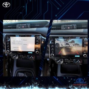 AutoTech Toyota Hilux 2021+ Reverse Camera Add-On Kit For Factory Radio ...